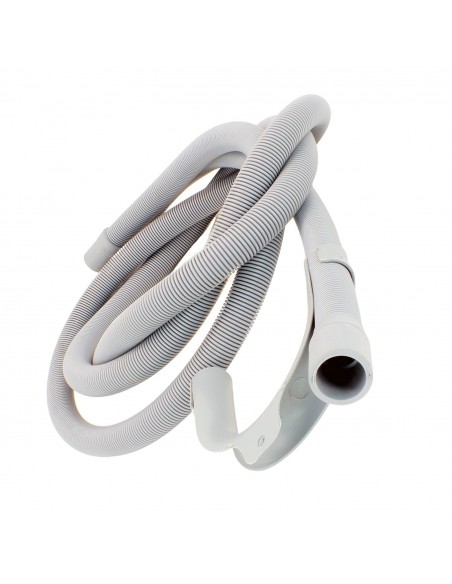 Washing machine drain hose 3000mm universal with plastic elbow